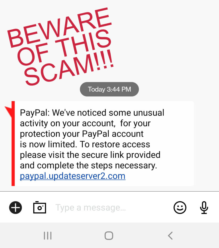 Beware of this PayPal scam! – Web Image Media